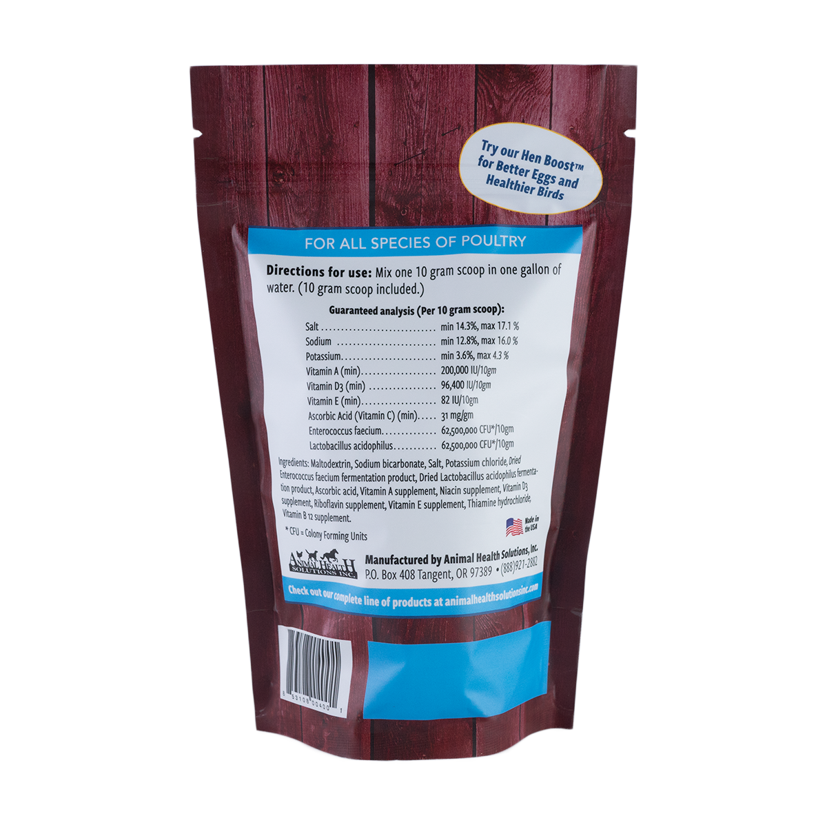 Chick Boost – Animal Health Solutions Inc